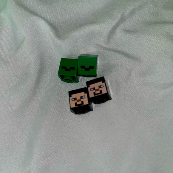 Lego | Toys | Lego Minecraft Head Pieces | Poshmark